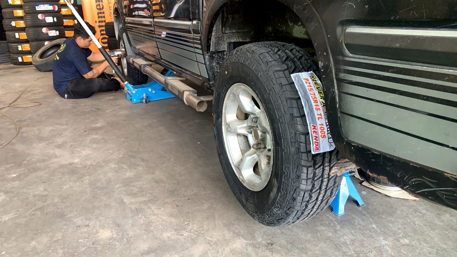 Review : Bán tải PMC Premio thay lốp 215/75R15 Kenda Klever KR28